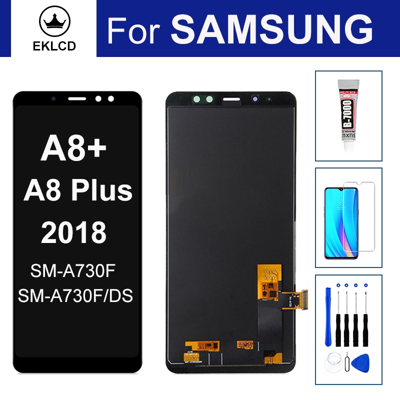 LCD Display For Samsung Galaxy A8+ A8 Plus 2018 A730 SM-A730F Touch ...