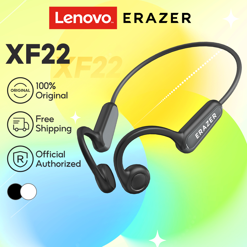 Lenovo Erazer XF22 Earphone Sports Wireless Headphones Bone Conduction ...