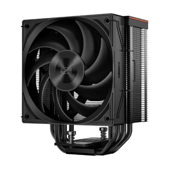 PCCooler RZ500 CPU air cooler single tower 5 heat pipes 255W for LGA18XX/1700/1200/115x/AM5/AM4 ...