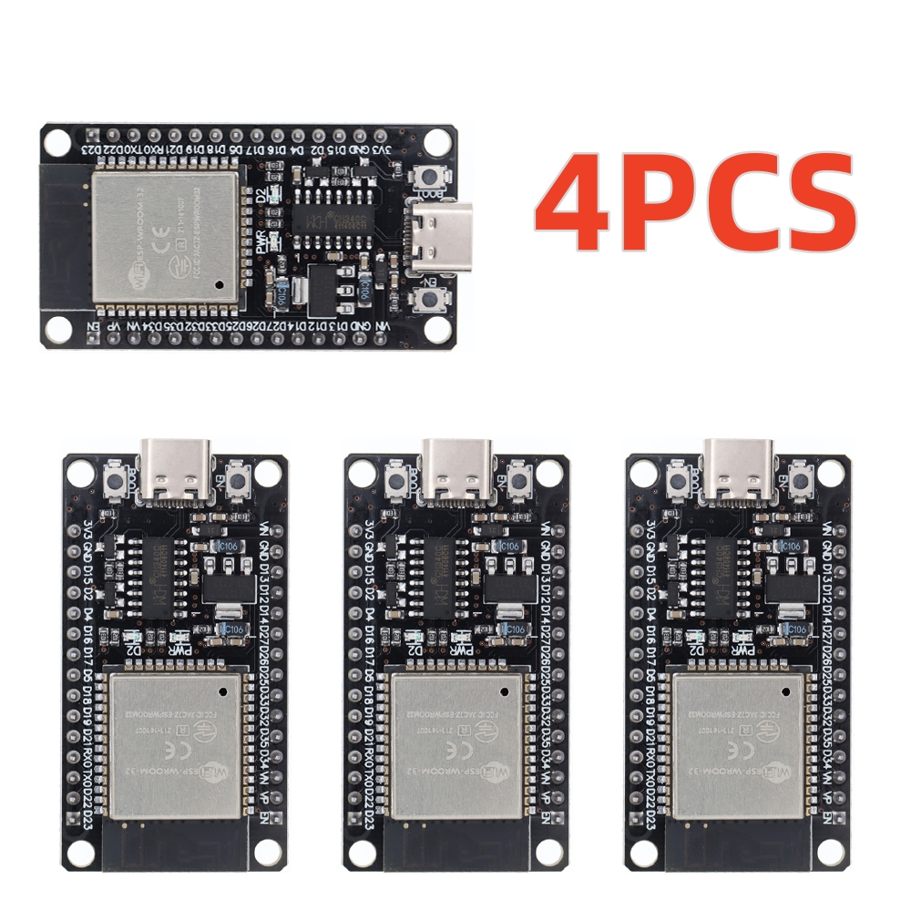 ESP32 Development Board TYPE-C USB CH340C WiFi+Bluetooth Ultra-Low Power Dual Core ESP32-DevKitC ...
