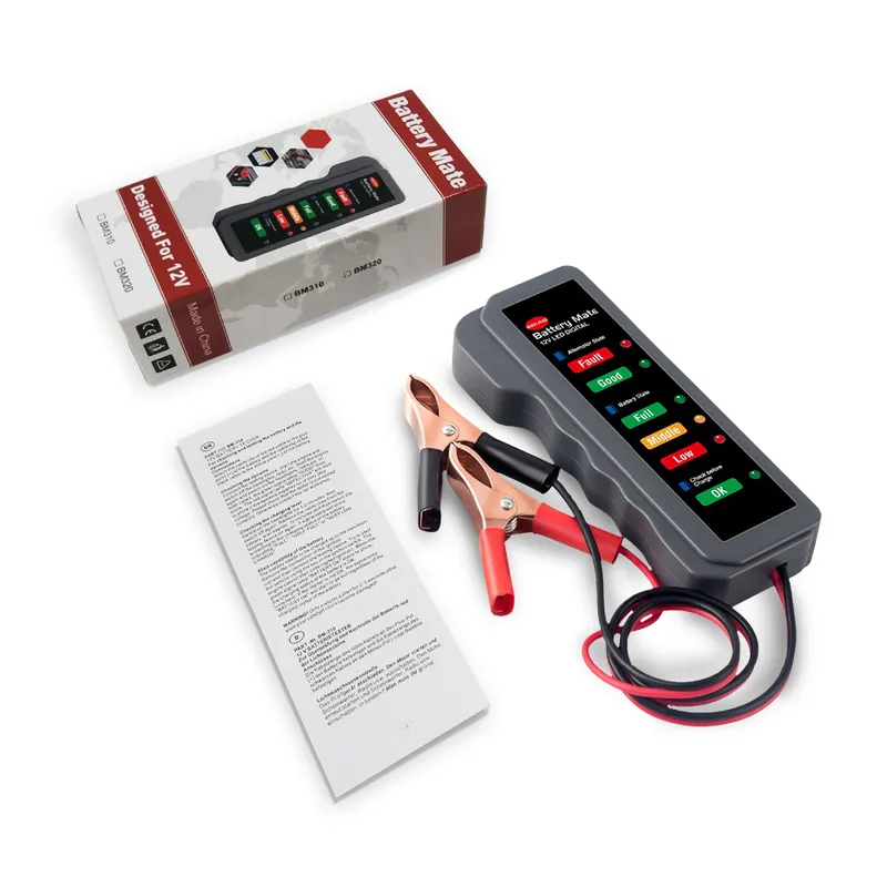 ANCEL BM310 12V Car Battery Tester Digital Car Battery Analyzer Battery ...