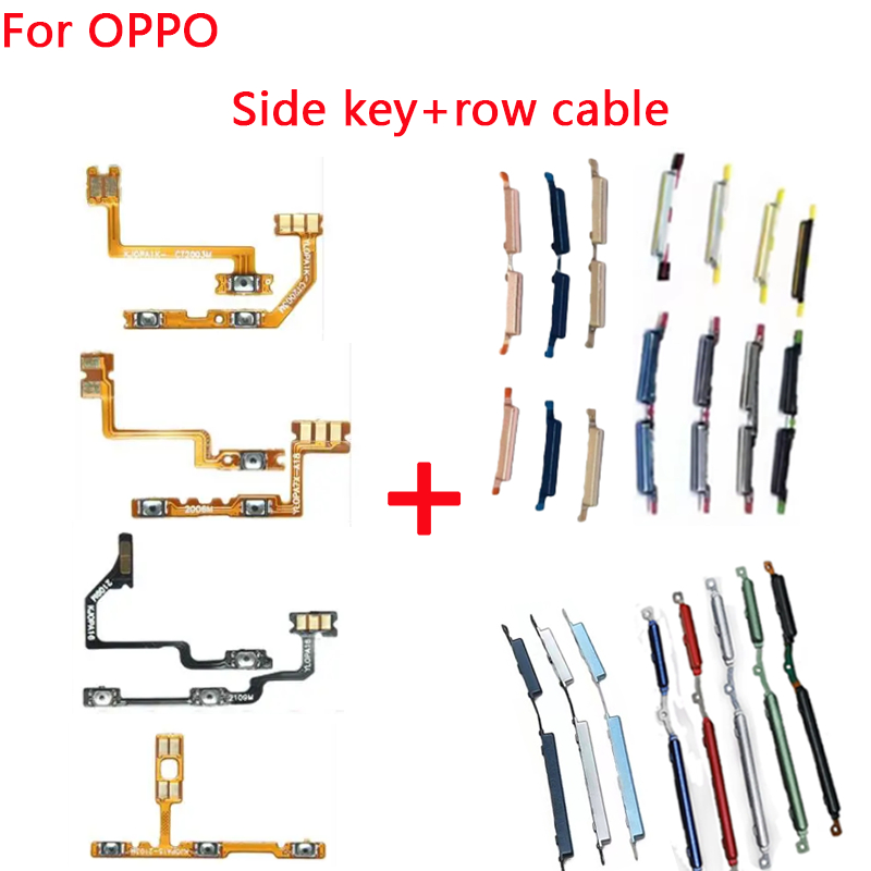 For OPPO A7x A7 AX7 A1k A12 A15 A15s A16 16s Replacement Parts Power on ...