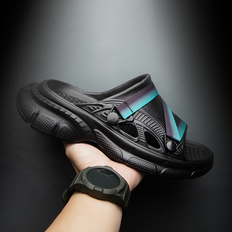 Men's slippers, tire soles, summer outdoor cool slippers | Shopee ...