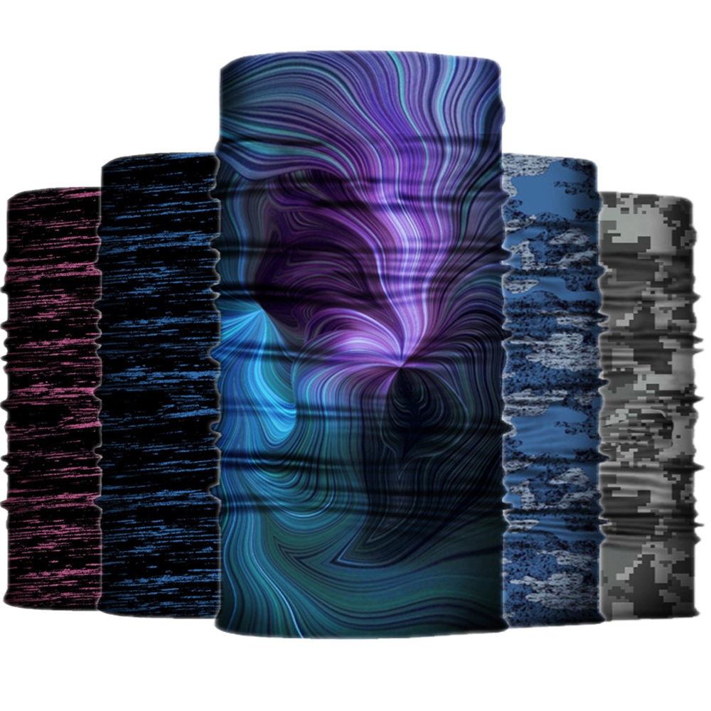 Anti Dust UV Buff Bandana Turban Head Scarf Face Motorcycle Bicycle ...