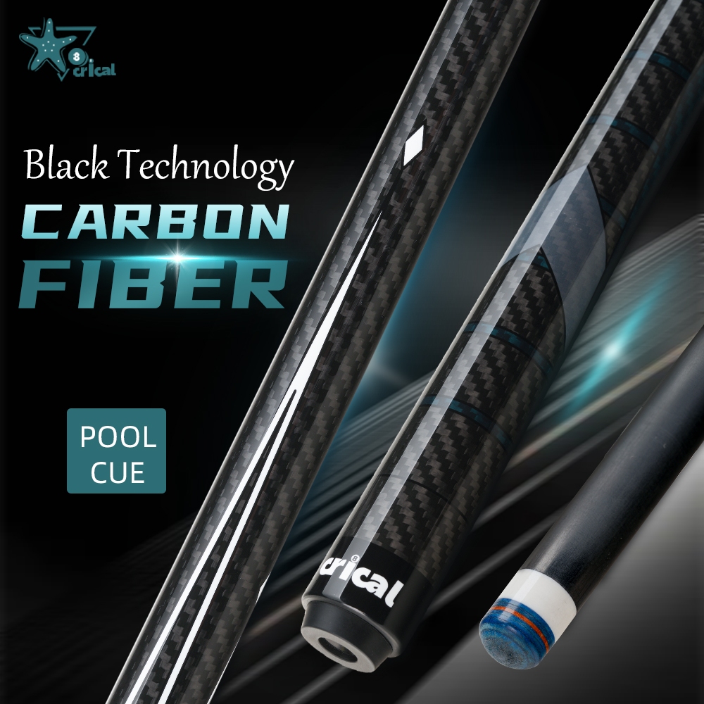 CRICAL CL-01 Carbon Fiber Pool Cue Stick With Black Technology Low ...
