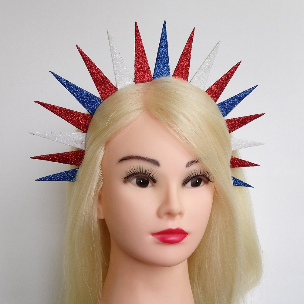 Headband Pentagram Usa Decor Hair Toppers Has Patriotic Hoop ...