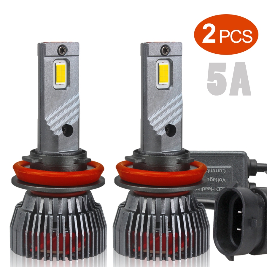 (2PCS) New Arrival LED Car Headlight 9005(HB3) 9006(HB4) 9012 H1 H4 H7 ...