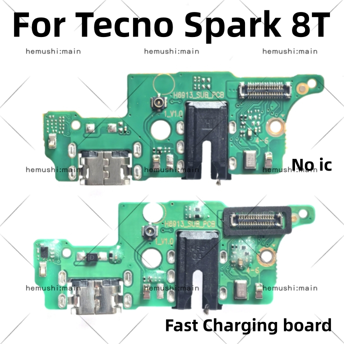 USB Charging charger port board For Tecno Spark 8T Fast Charging board | Shopee Philippines