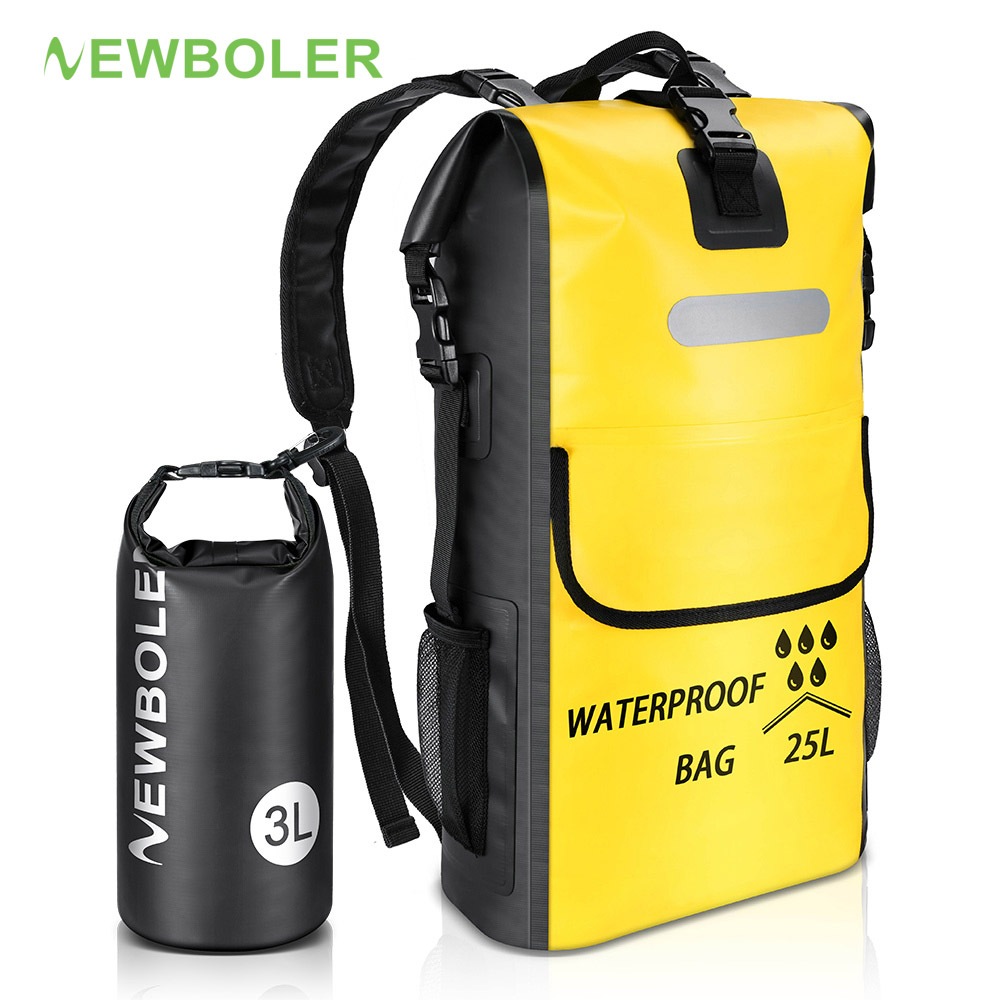 NEWBOLER 25L Large Capatity Waterproof Backpack Dry Bag Outdoor ...