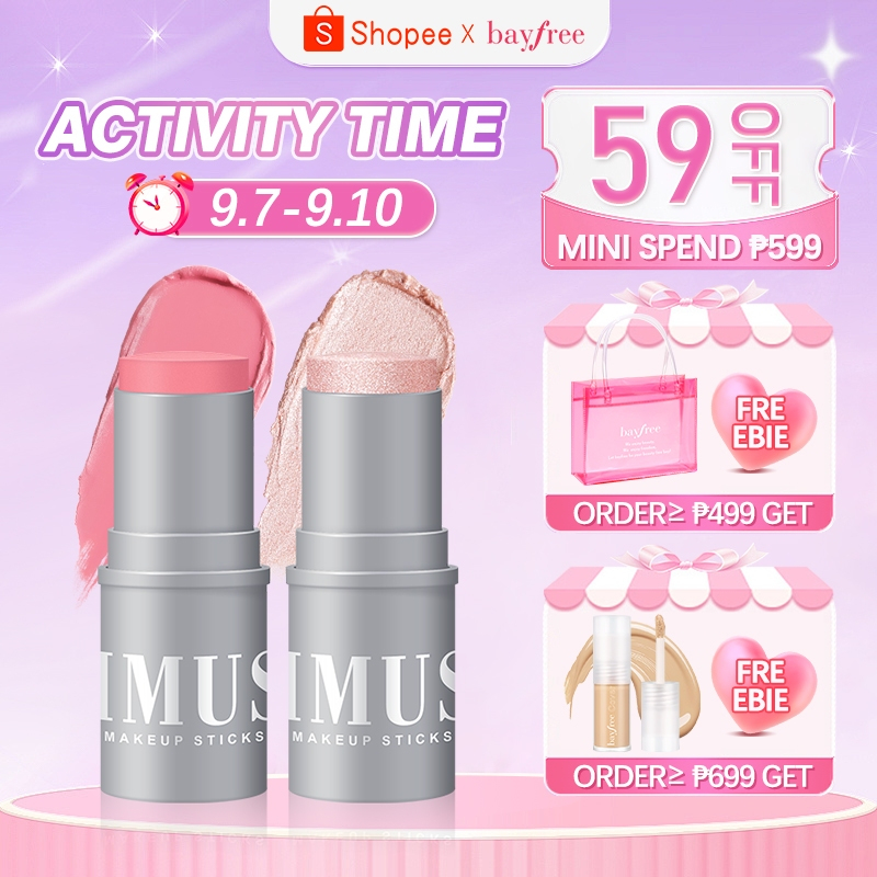 KIMUSE Makeup Sticks Monochromatic Multi-use Blush & Highlight ...