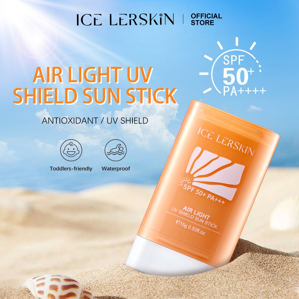 ICE LERSKIN Sunscreen Stick SPF 50+ Sun Stick Oil Control Sweat ...