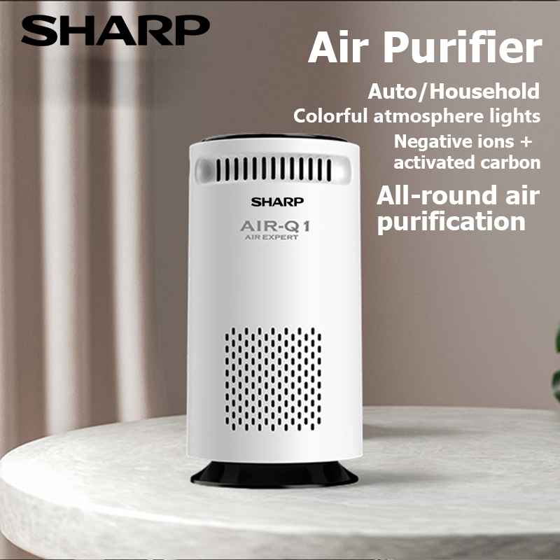Sharp car Air purifier HEPA high efficiency filter household appliances ...