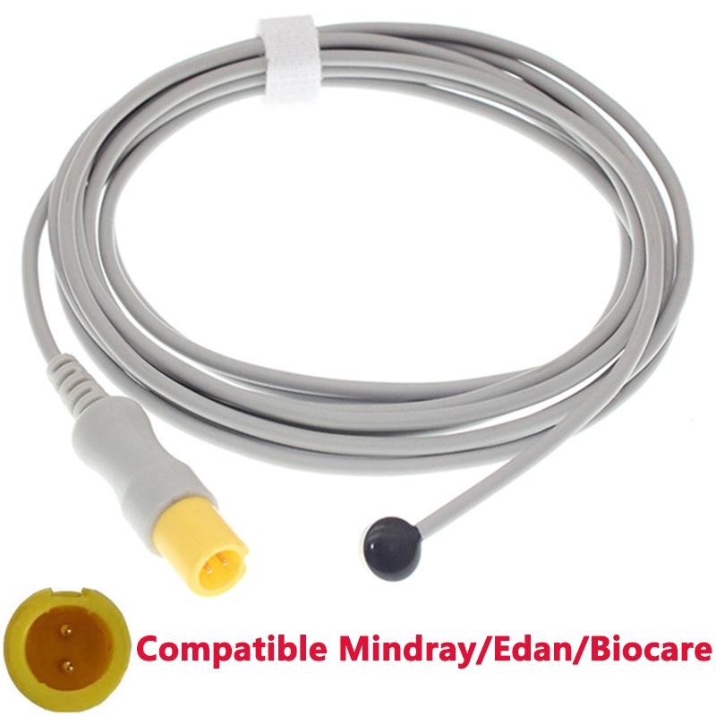 Skin/Cavity/Esophageal/Rectal Temperature Probe Sensor Compatible ...