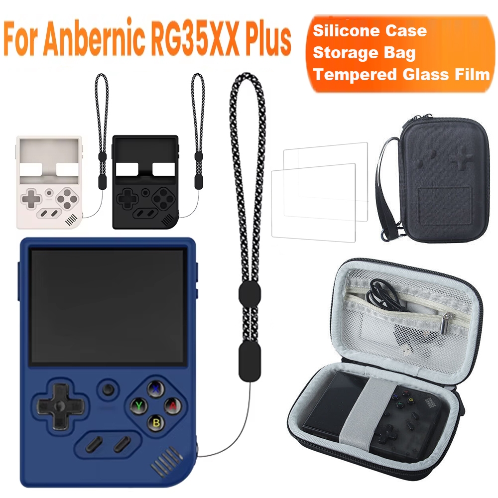 [READY STOCK] Silicone Case for ANBERNIC RG35XX Plus Shockproof ...