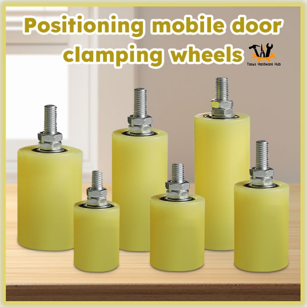 COD Steel Flat Nylon Gate Roller Bearing Guiding Wheel For Electric ...