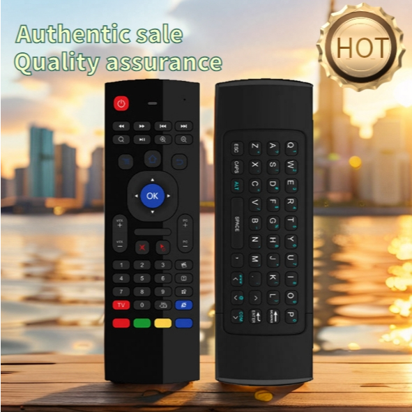 2.4G MX3 Smart Remote Control Air Mouse Wireless Fly Mouse Keyboard for ...