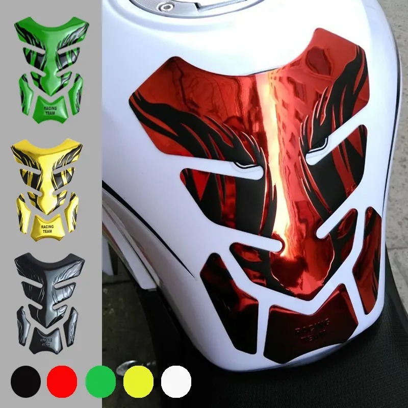 Waterproof Scratch Cover Motorcycle Tank Decal Universal 3d Motorcycle ...