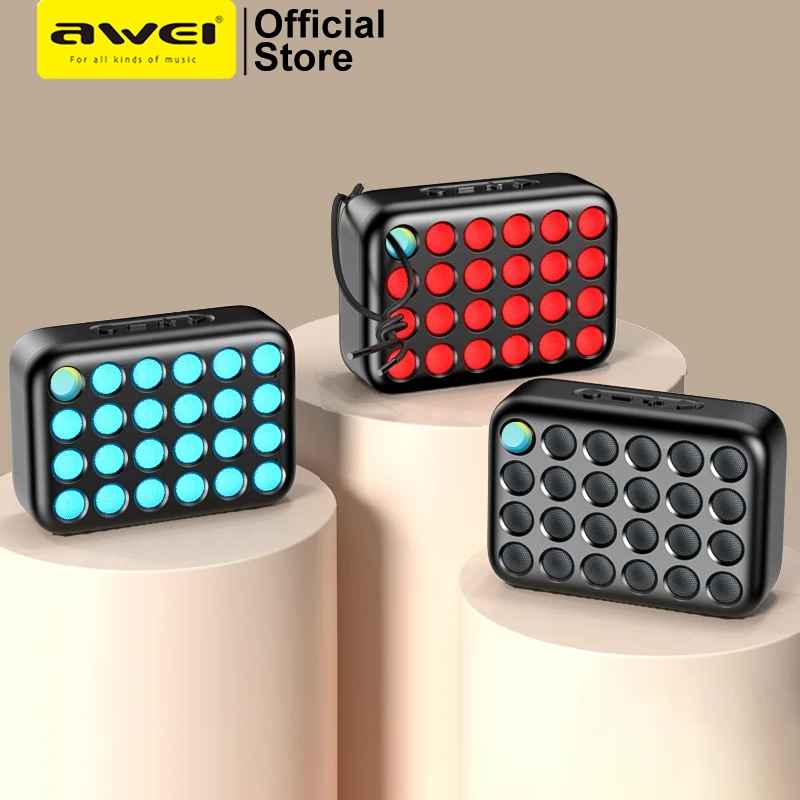 Awei Y385 Wireless Portable Outdoor Bluetooth Speaker Hifi Music Sound ...