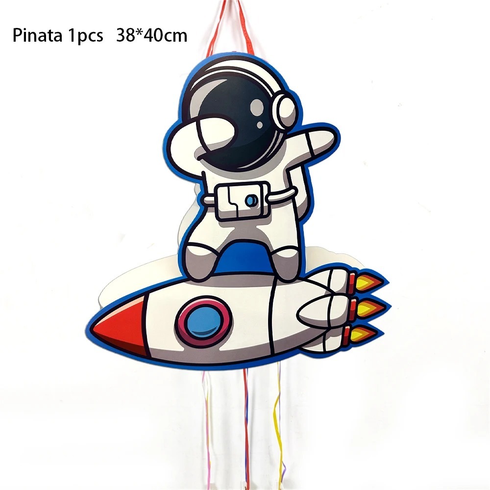 Rocket Astronaut Pinatas 1pcs/lot Birthday Party Deco Piñata Event ...