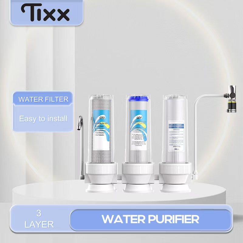 Tixx Water Filter Water Purifier 10 Inch 3In1 Thicken Water Filter ...