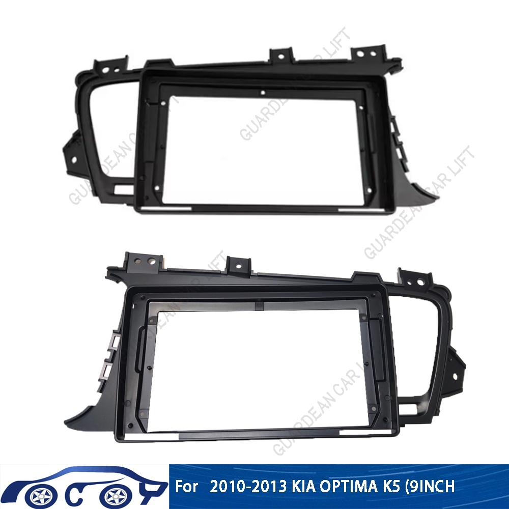 9 Inch Android GPS Stereo Player 2DIN Head Unit Car Radio Fascias Dash Frame Panel For 2010-2013 ...