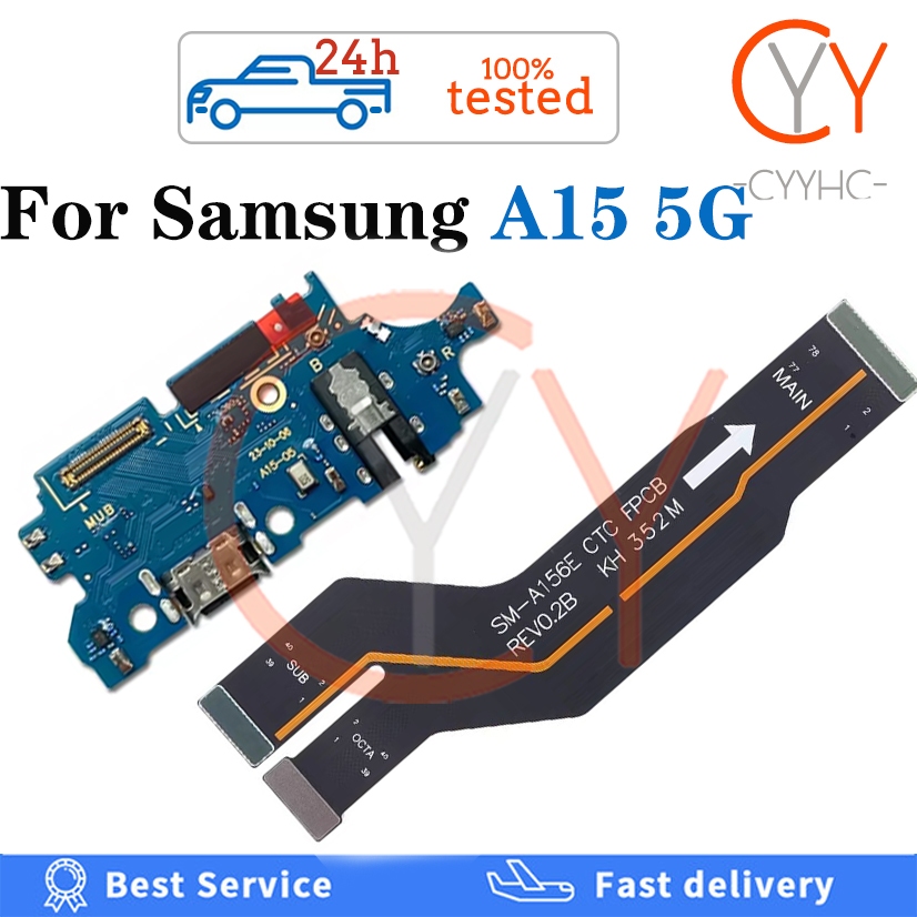 For Samsung Galaxy A15 5G A156E A156B USB Charging Port Dock Board Charger Connector Main ...