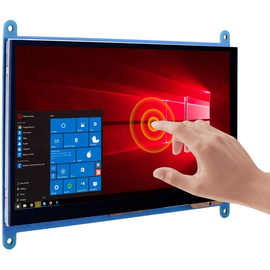 7 Inch LCD DIY HDMI Display Screen 1024x600 Ultra HD Display Screen ...