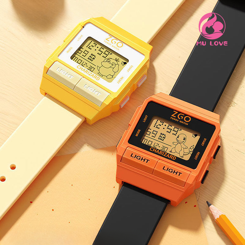 Pokémon Genuine Co-Branded Little Fire Dragon Watch Student Male High ...
