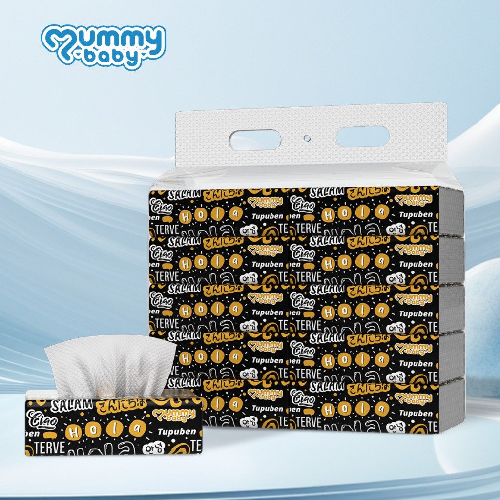 MUMMY BABY 10 Packing Tissue Facial Tissue Tissue 4-Ply Facial Tissue ...