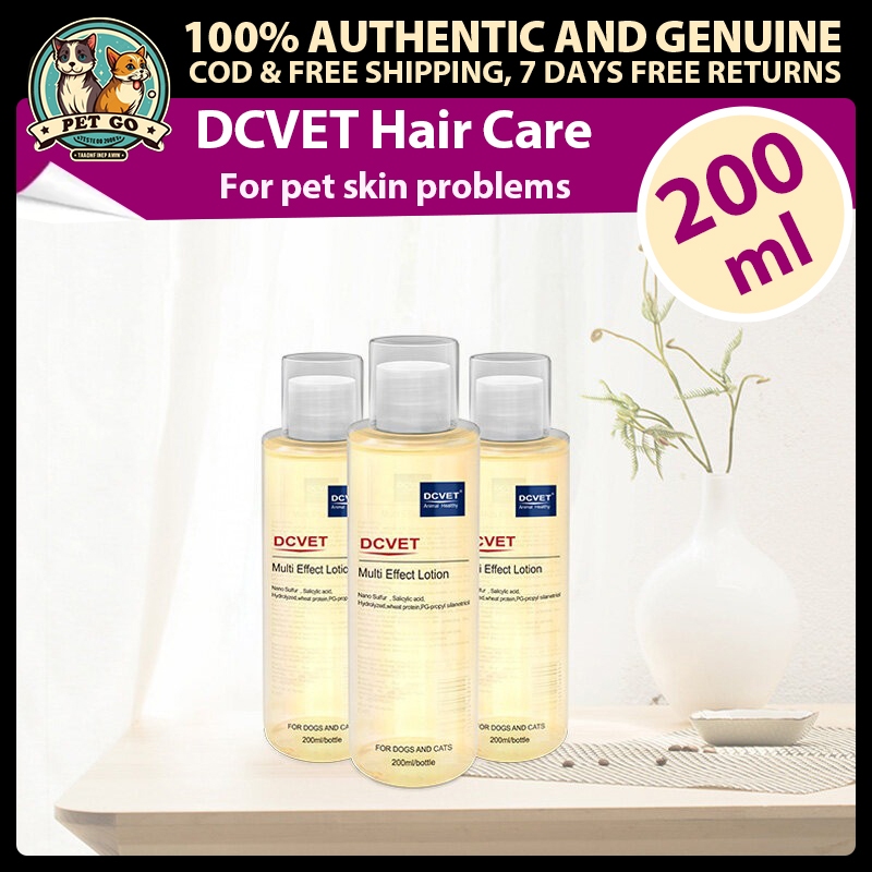 Pet Medicine DCVET Pet Anti Fungus & Flea Shower Shampoo Cat Dog ...