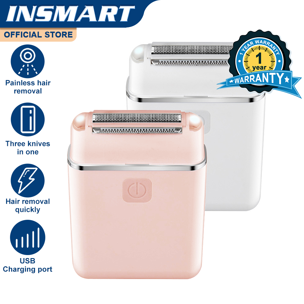 INSMART Epilator Hair Removal Electric Shaver for Woman Hair Removal ...