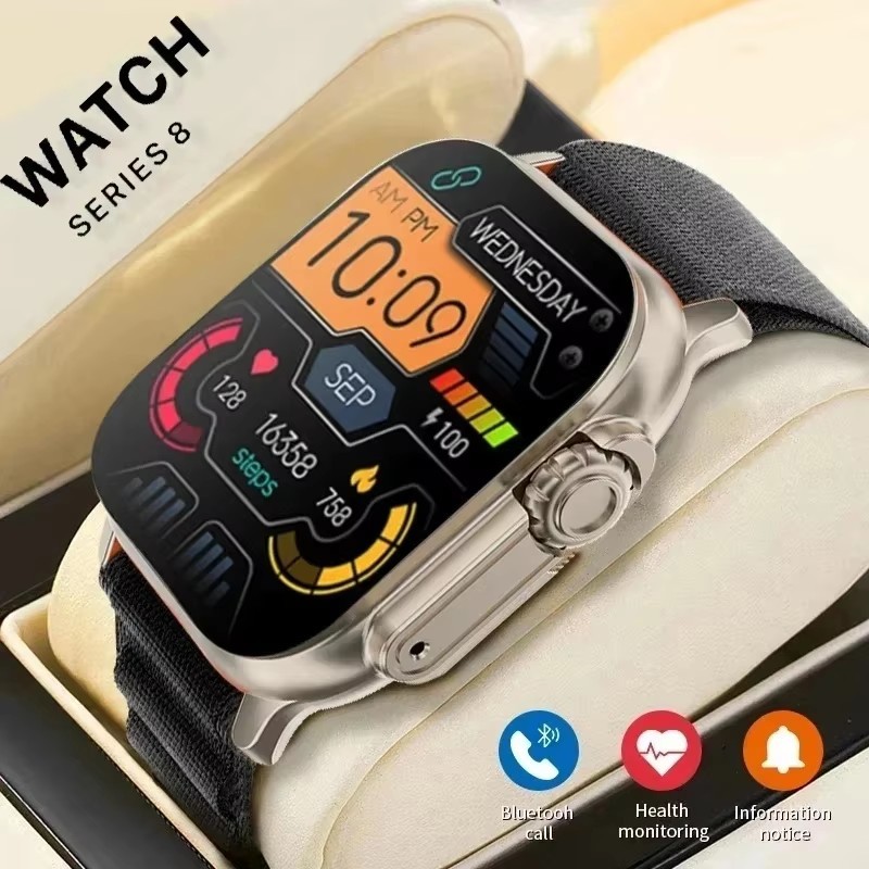 New T900 Ultra 2 Smart Watch Men 49mm 2.19 "HD Screen Bluetooth Call ...