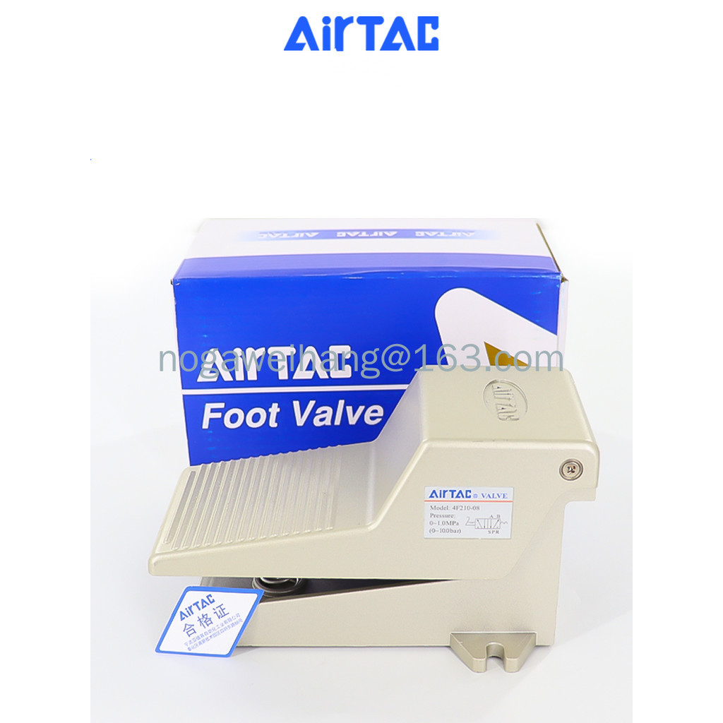 AirTac Pneumatic pedal valve 4F210-08 Pedal air valve switch 3F210-08 ...