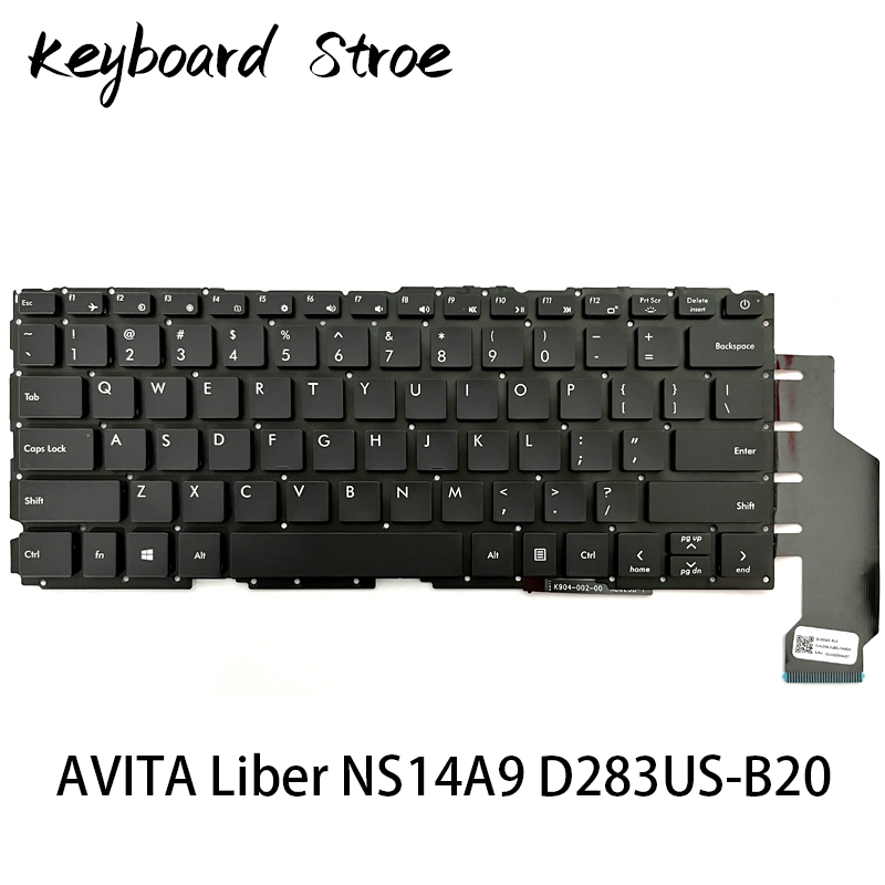 For AVITA Liber NS14A9 D283US-B20 Laptop Keyboard Replacement Backlight ...