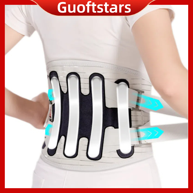Guoftstars Medical Lumbar Support Belt,Lumbar Back Support for Pain ...