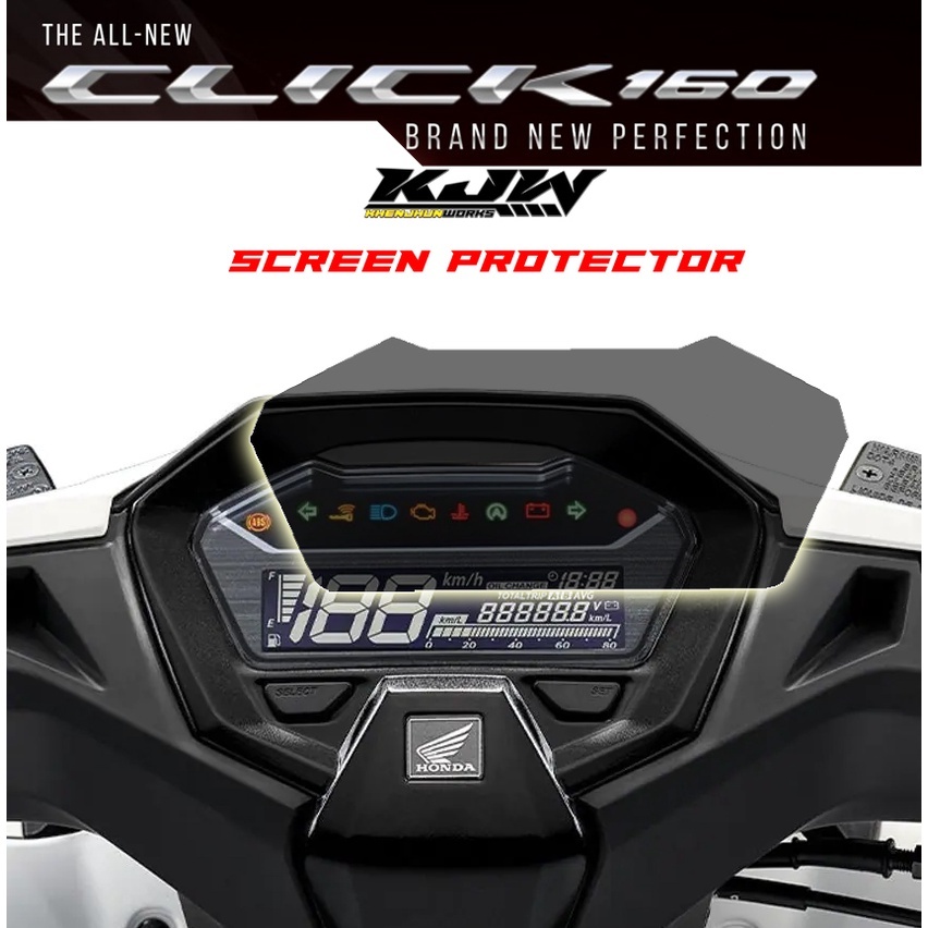 HONDA CLICK V3 CLICK V2 SPEEDOMETER GAUGE SCREEN PROTECTOR ANTI-SCRATCH ...
