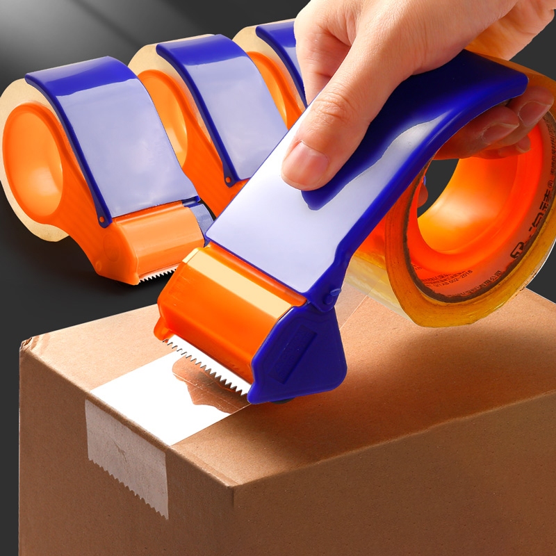 Plastic Roller Tape Dispenser Diameter 6cm Sealing Packer Packaging ...