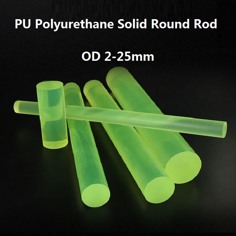 Polyurethane Solid Rod High Elasticity Rubber Rod Cow Tendon Rod PU ...