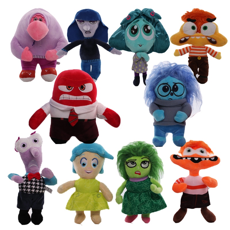 Movie Inside Out 2 Plush Toy Cartoon Anxiety Envy Embarrassment Ennui ...