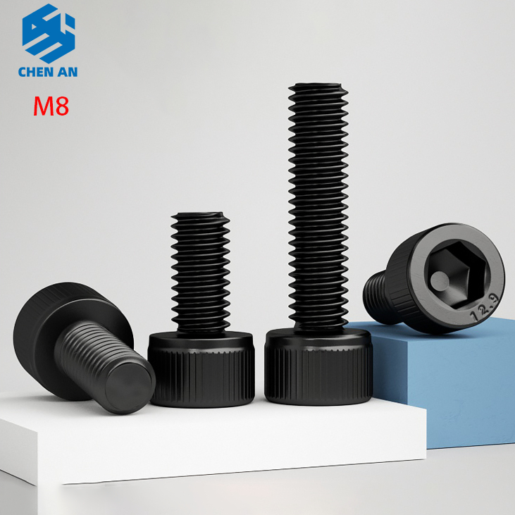 M8 Socket Cap Screw High Tensile Hex Nut Washer Head 12.9 Allen Bolt ...