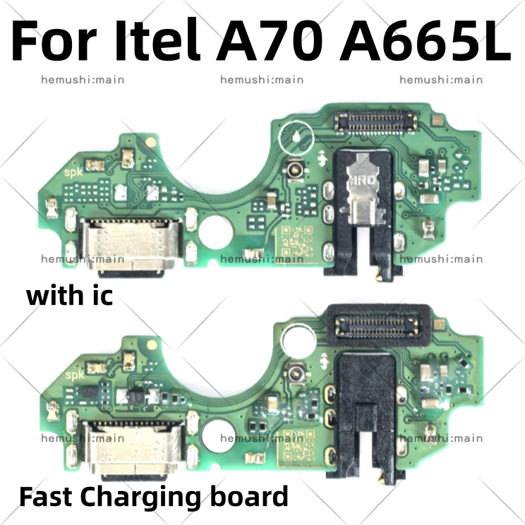 For Itel A70 A665L USB Dock Charger Port Plug Headphone Audio Jack ...