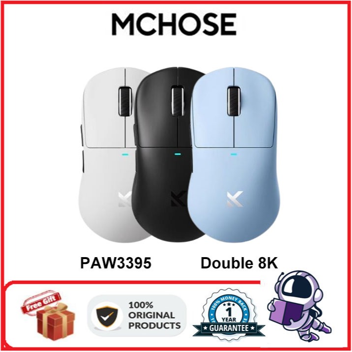 Mchose M7 Wireless three mode PAW3395 game mouse | Shopee Philippines
