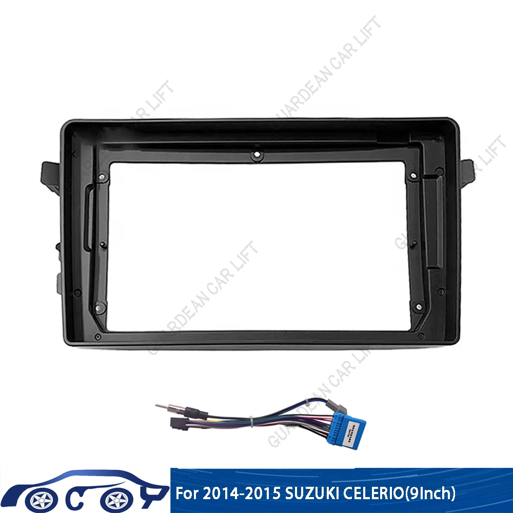 9 Inch Android Stereo Frame Player 2DIN Head Unit Car Radio Fascias ...