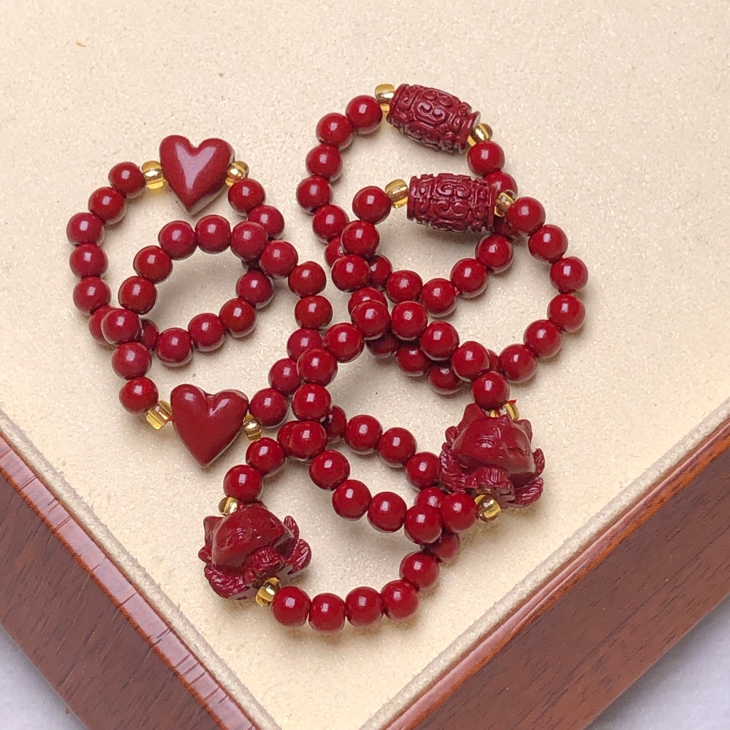 Blazing Splendor · Natural Cinnabar Ring (Buy One Get Three) | Shopee ...