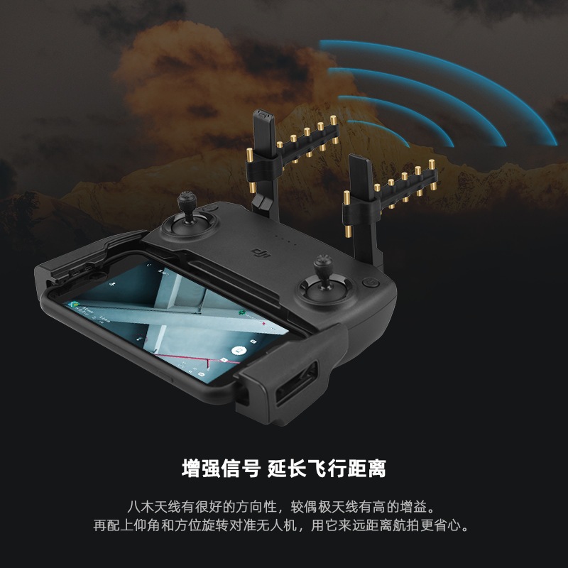 For DJI Mini 4 Pro/ Mini 3 Pro/AIR 3 Yagi Antenna RC PRO Signal ...