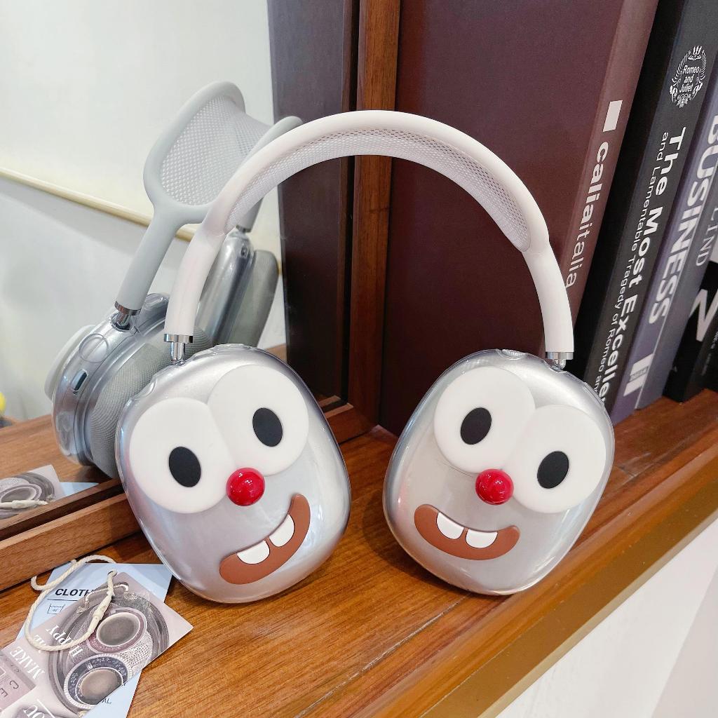 Funny crooked mouth smile transparent wireless Bluetooth earphone case ...