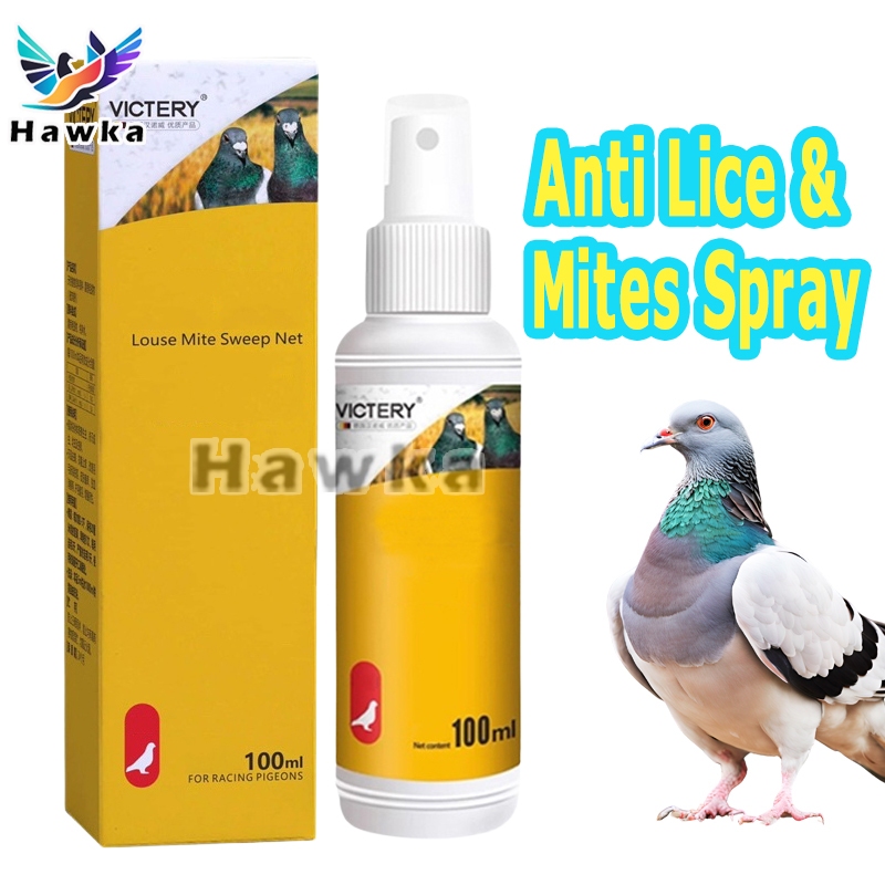 Victery Anti Lice and Mites Spray for pigeon racing ( Louse Mite Sweep ...