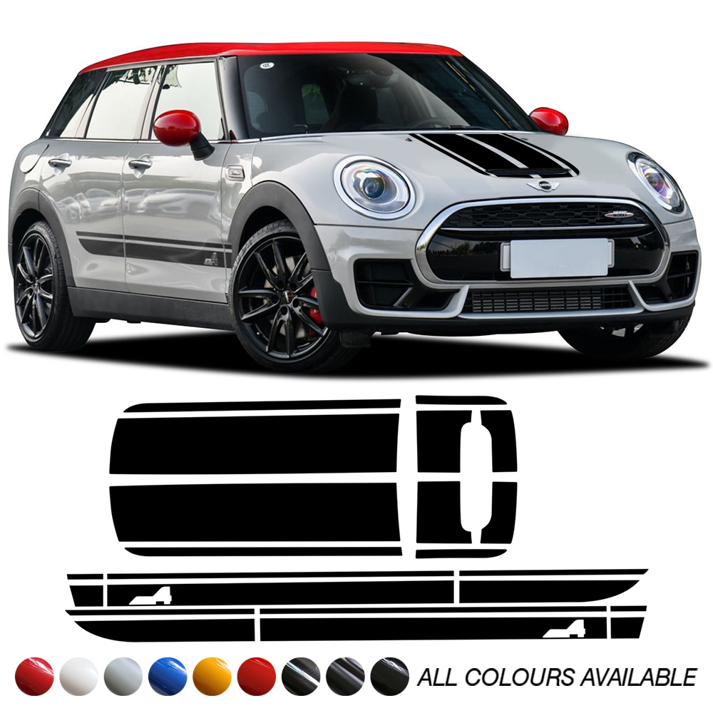 Car Racing Stripes Kit For MINI Clubman F54 JCW John Cooper Works hood ...