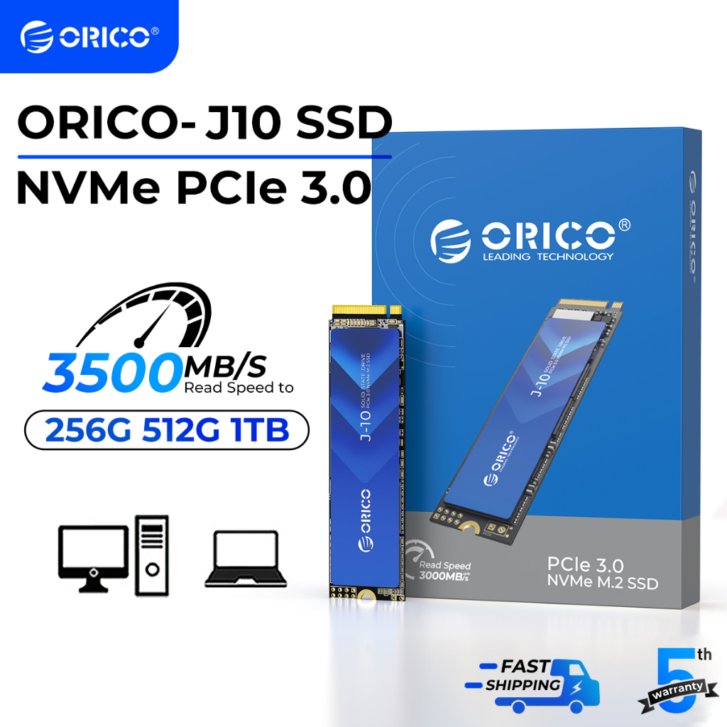 ORICO 256GB 512GB 1TB SSD M.2 2280 NVME PCIe 3.0 SSD 3500MB/s For ...