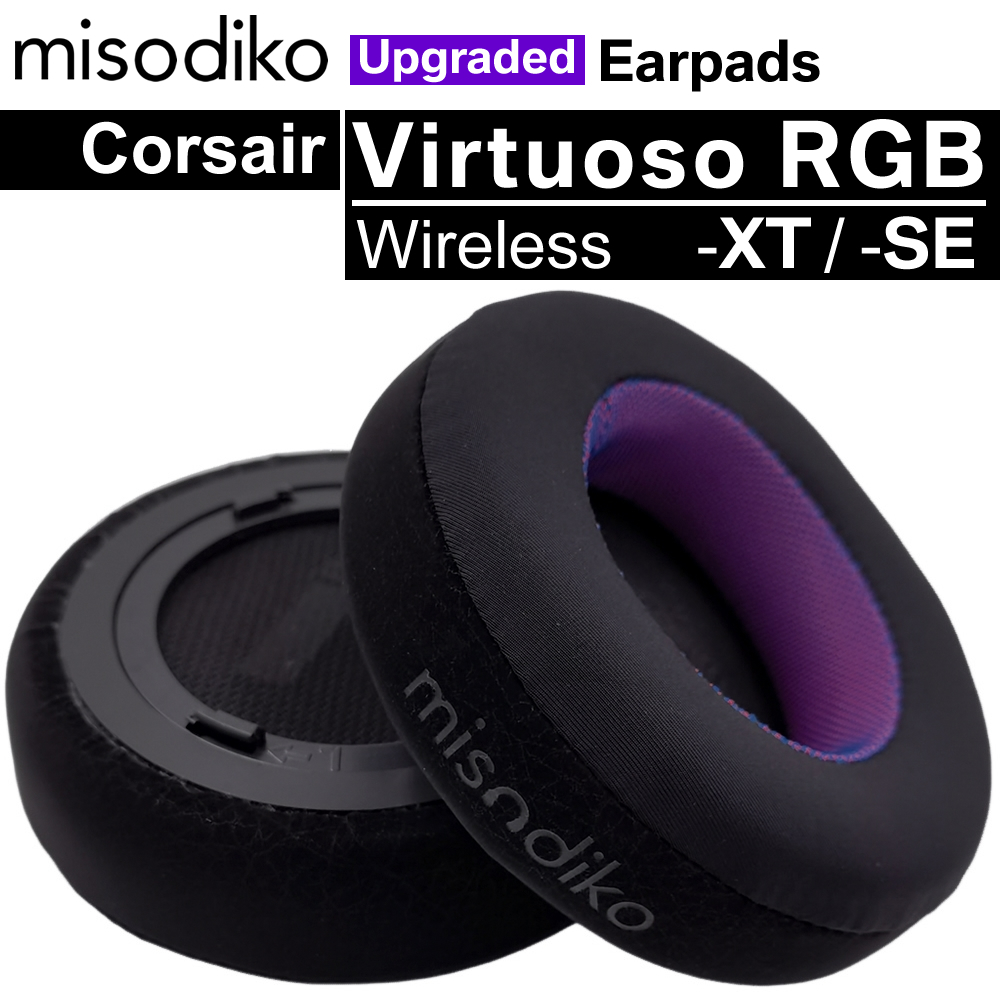 misodiko Upgraded Earpads Replacement for Corsair Virtuoso RGB Wireless ...